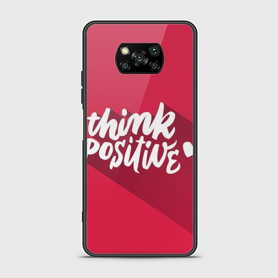 Xiaomi Poco X3 Think Positive Case